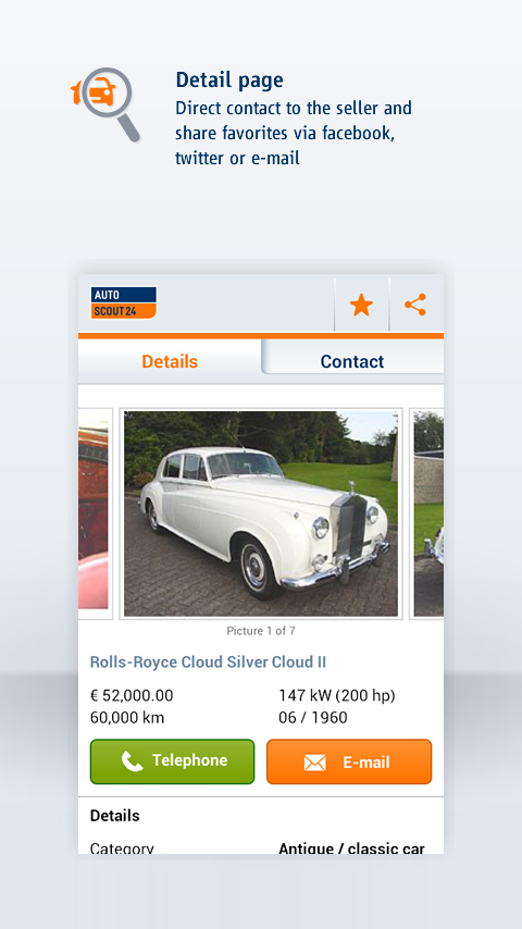 AutoScout24 - used car finder - screenshot