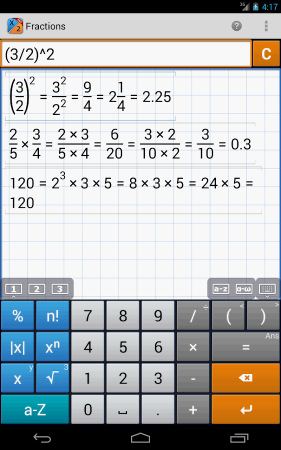 Fraction Calculator PRO/EDU - Google Play'de Android Uygulamaları