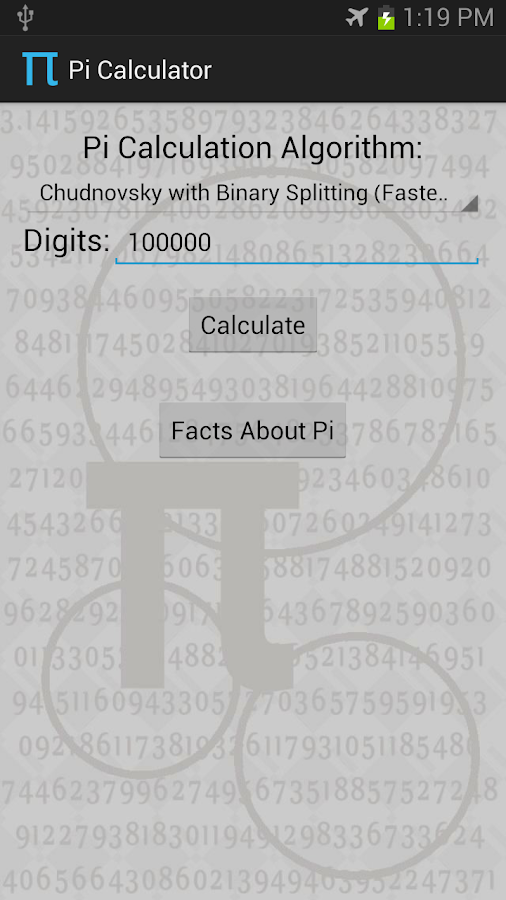 Pi Calculator - Android Apps on Google Play