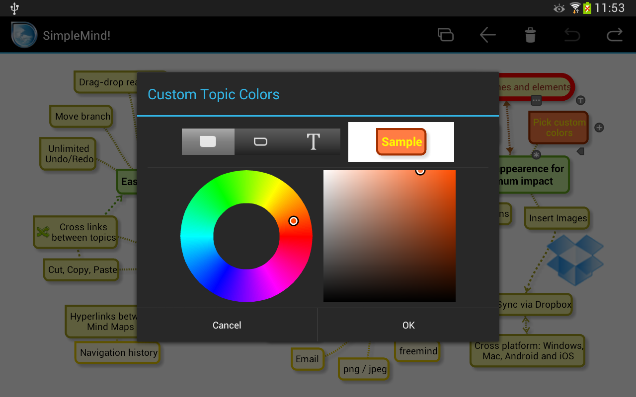 SimpleMind mind mapping - Android-apps op Google Play