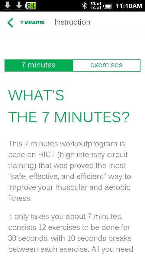 7 Minute Workout - Android Apps on Google Play