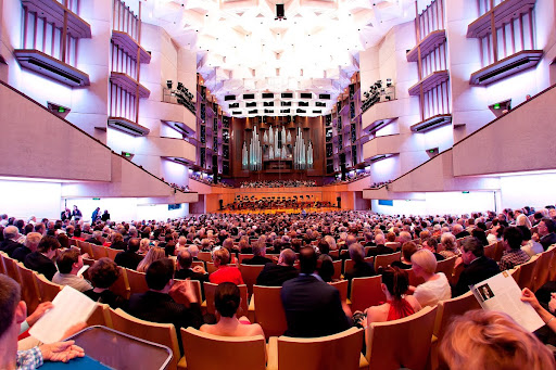 QPAC Tour - Concert Hall in performance mode - Photographer: Garry ...