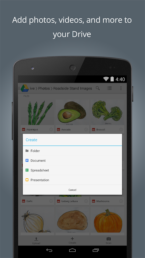 Google disks - Android lietotnes pakalpojumā Google Play