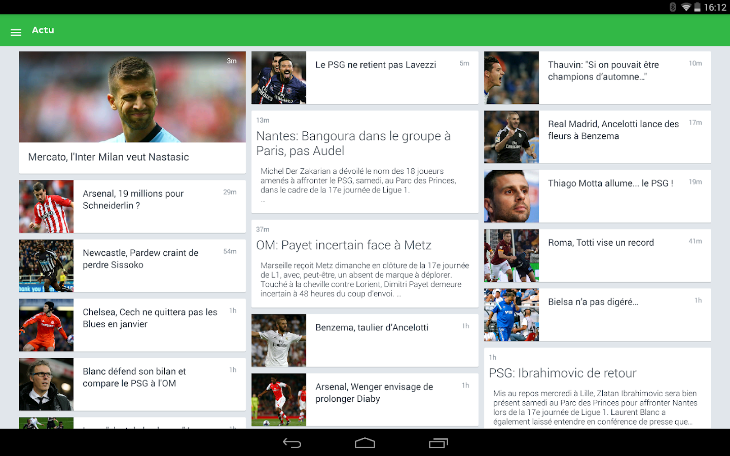 Onefootball Live Foot & Scores – Applications Android sur Google Play
