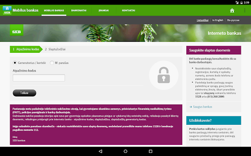 SEB Lietuva – „Android“ programos „Google Play“