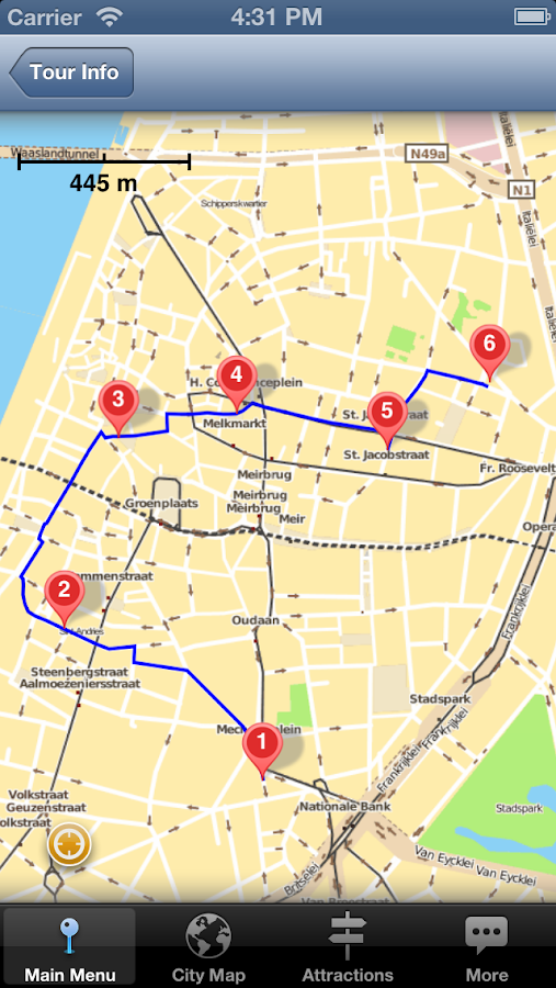 Antwerp Map and Walks - Android Apps on Google Play