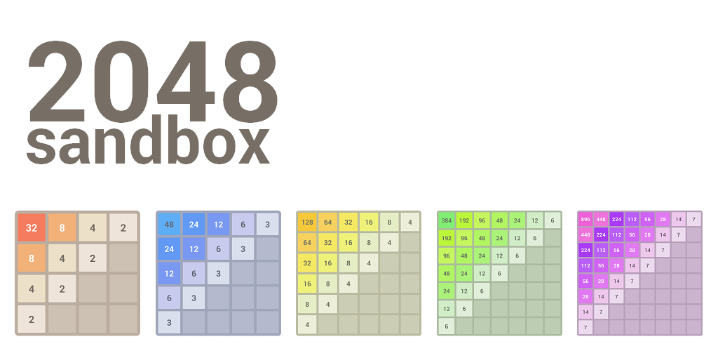 2048 Sandbox - Latest version 1.3 for Android Game Puzzle