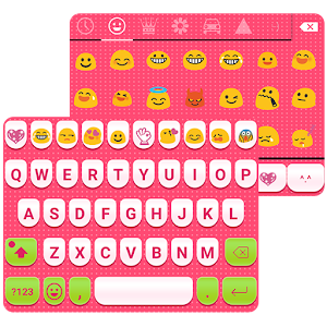 Cute Pink Love Emoji Keyboard | Android Productivity Apps