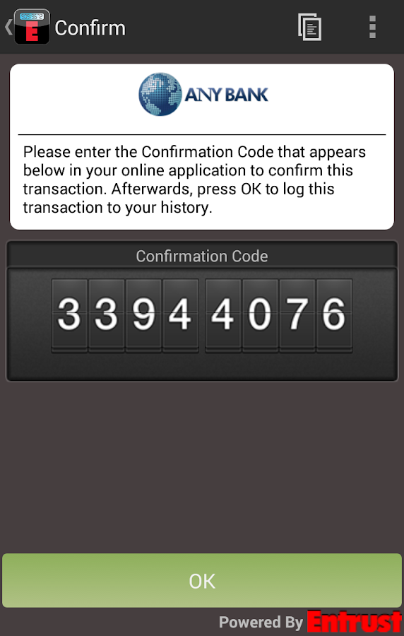 Entrust Identityguard Mobile Androidapps Auf Google Play