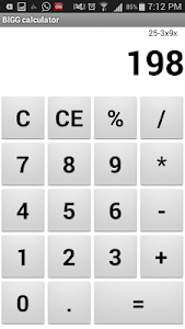 BIGG calculator – It works just the same as your electronic calculator ...