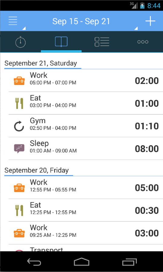 aTimeLogger - Time Tracker - Android Apps on Google Play