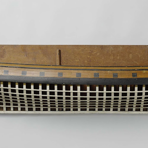 Half Model of a 24-Gun Frigate, anonymous, c. 1790 - c. 1825 - Rijksmuseum