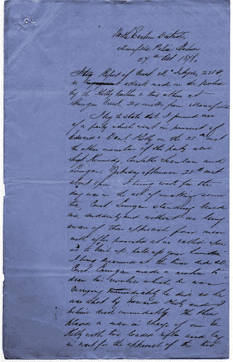 Report of constable McIntyre of the murders committed at Stringy Bark ...