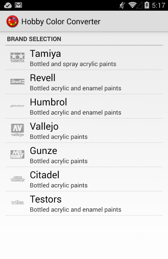 Hobby Color Converter – Android-Apps auf Google Play