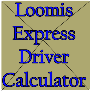 Loomis Express Driver Calc - Latest version 1.3 for Android App Business
