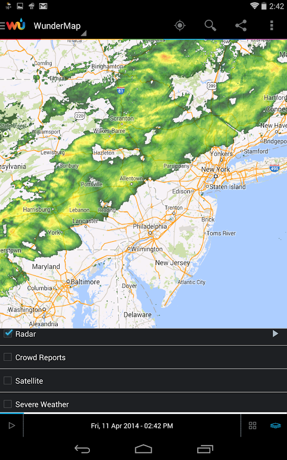 Weather Underground - Aplicaciones de Android en Google Play