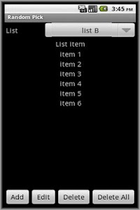 Random Pick – A random pick app. | Android Productivity Apps