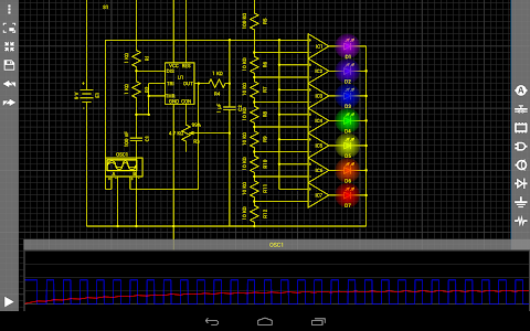 Droid Tesla Demo – The best electronic circuit simulator(SPICE) for ...