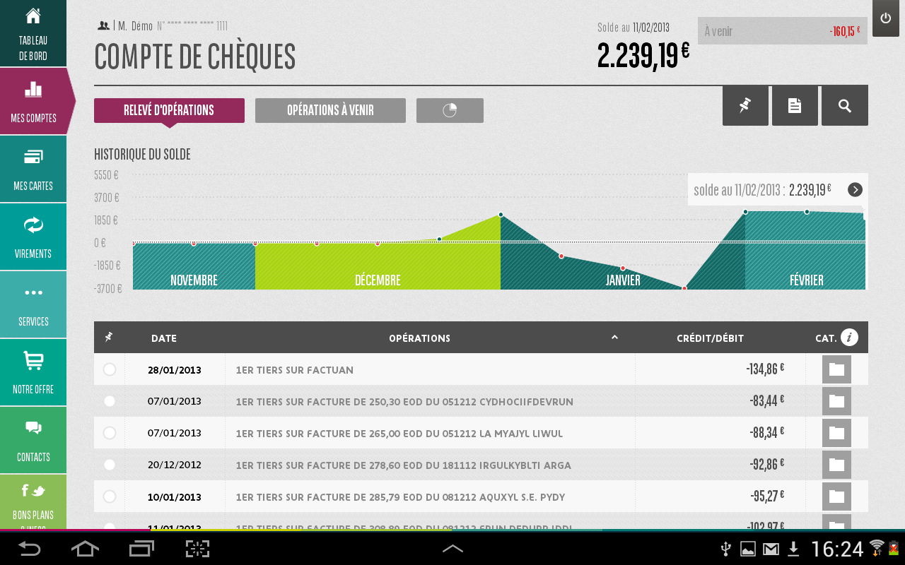 Mes Comptes BNP Paribas – Applications Android sur Google Play