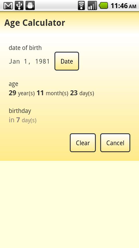 Age Calculator - Android Apps on Google Play