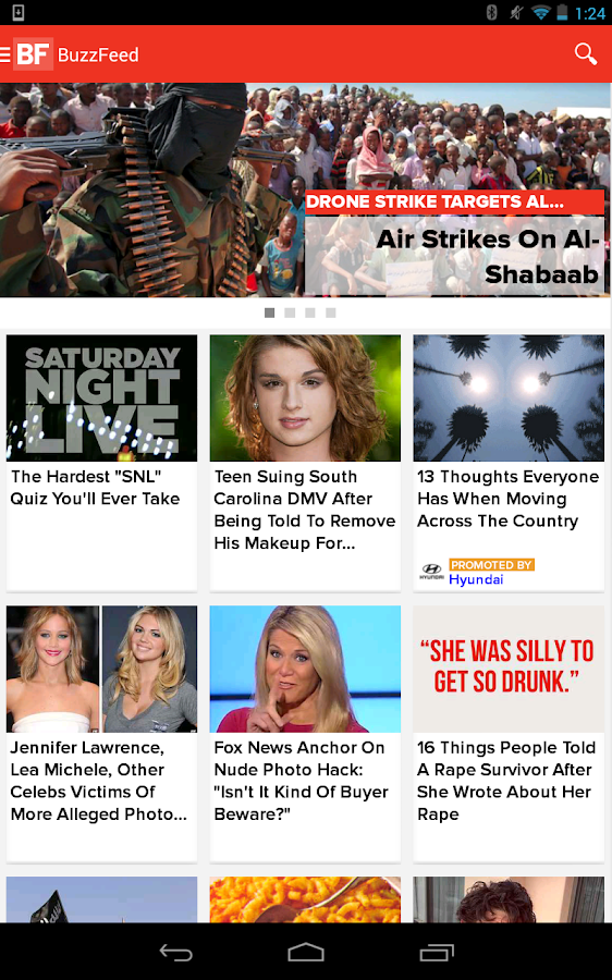 BuzzFeed - screenshot