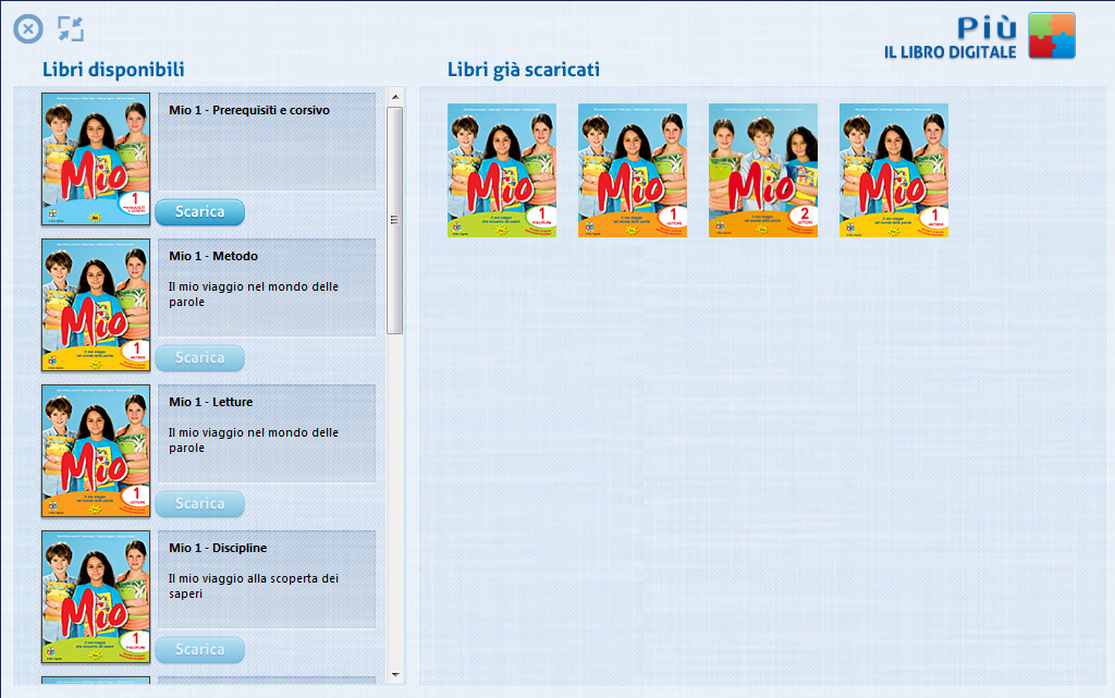 Più - Il libro digitale - App Android su Google Play