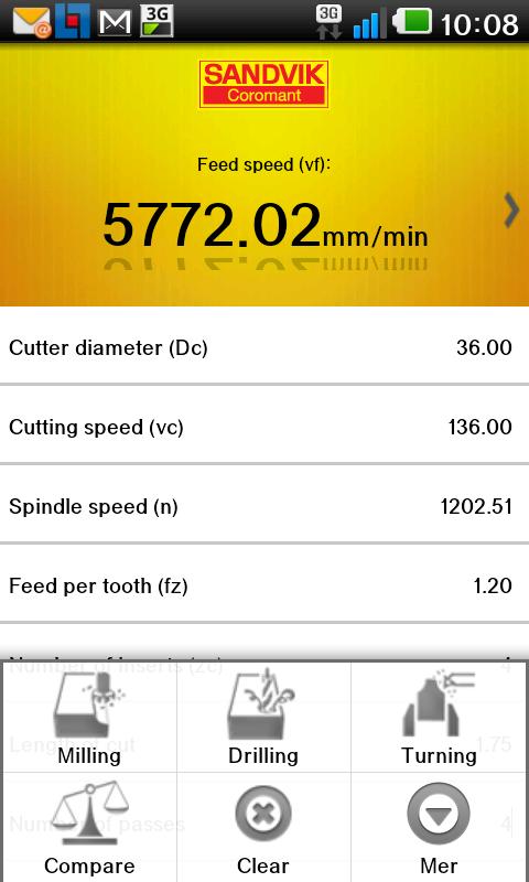 Sandvik Coromant Calculator - Aplicaciones de Android en Google Play
