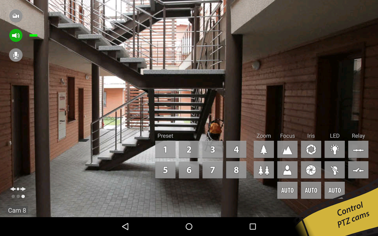 tinyCam Monitor PRO for IP Cam - screenshot