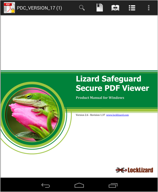 LockLizard Safeguard Viewer - Android Apps on Google Play