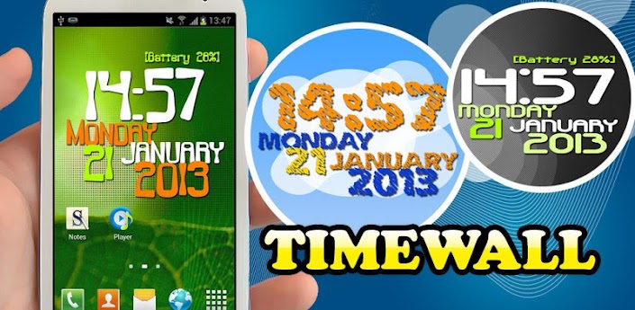 Timewall – Clock Wallpaper | Best and free applications for your ...
