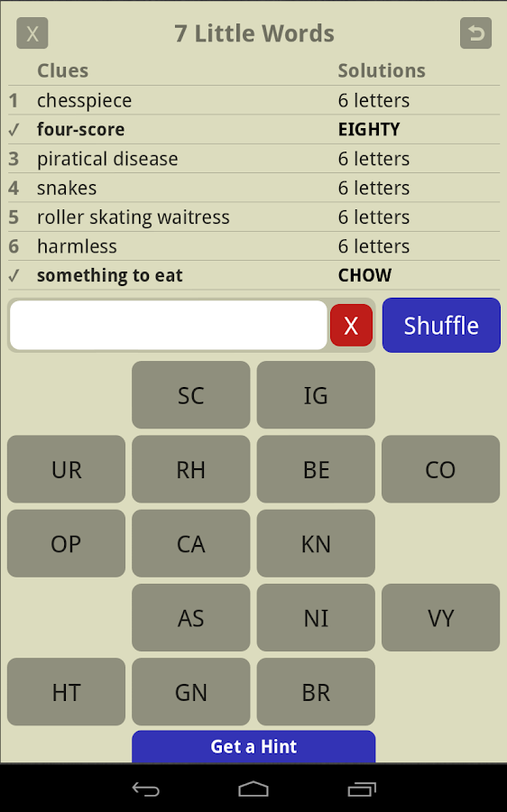 7 Little Words Android Apps On Google Play