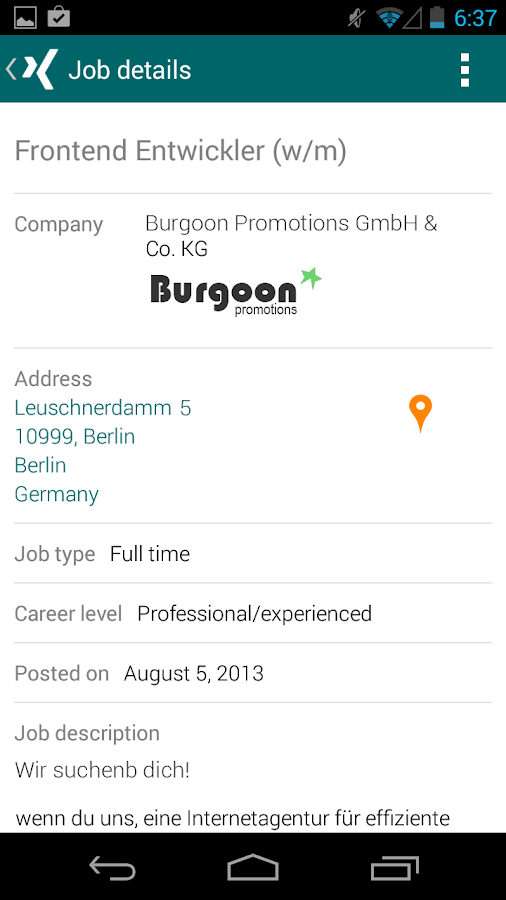 XING - Android Apps on Google Play