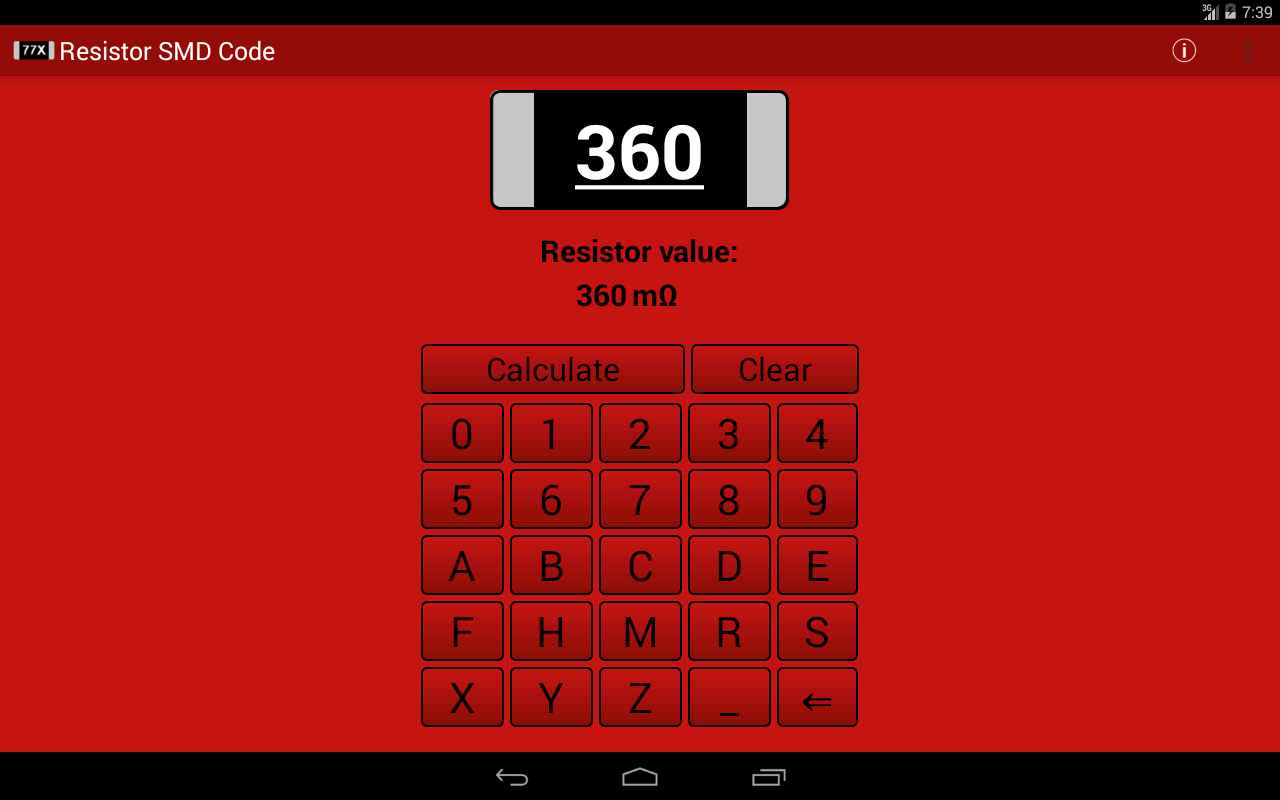 Resistor SMD code calculator – Android-Apps auf Google Play