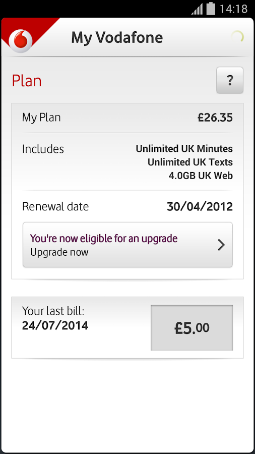 My Vodafone - Android Apps on Google Play