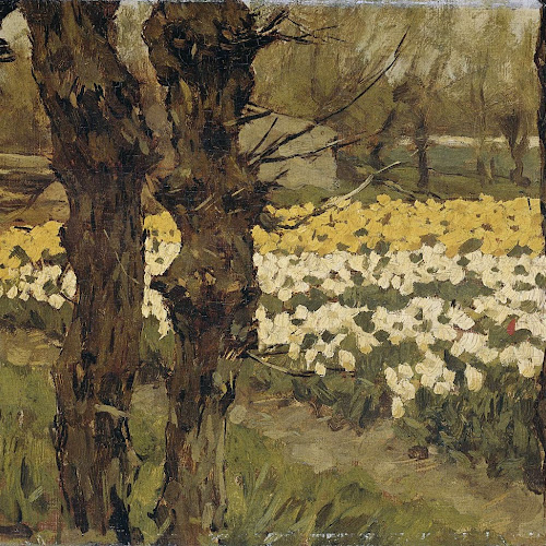 Tulip Fields, Anton L. Koster, 1880 - 1937 - Rijksmuseum