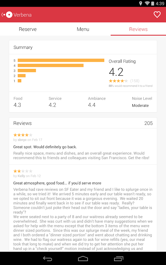 OpenTable - Free Reservations - screenshot