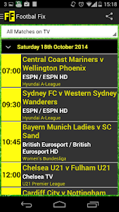 Football Fix – Live Football TV Schedules for the UK. Never miss ...