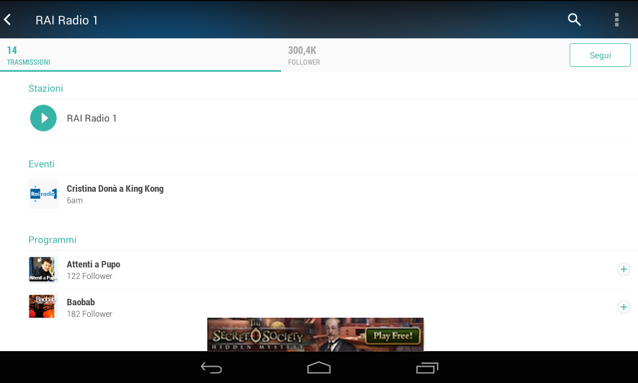 TuneIn Radio - App Android su Google Play