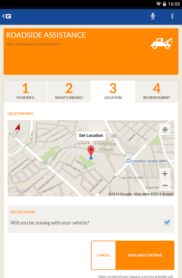 GEICO Mobile - screenshot