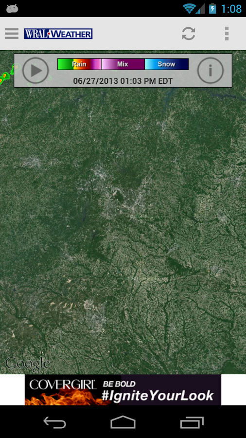 WRAL Weather - Android Apps on Google Play