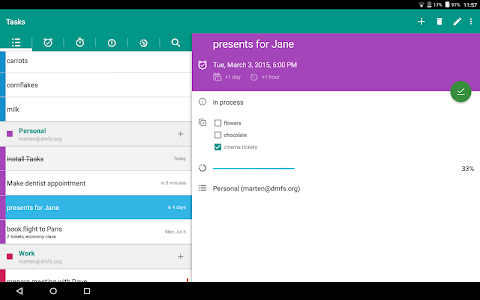 OpenTasks – Open Source Task Management. | Android Productivity Apps