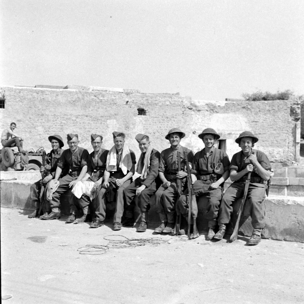 Soldiers Swim In Roman Baths At Gafsa - Eliot Elisofon — Google Arts ...