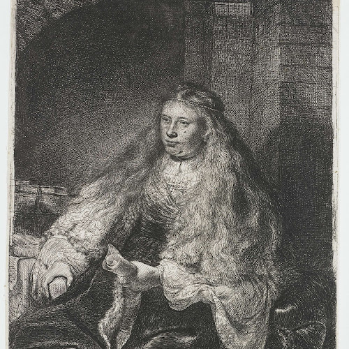 The great Jewish bride, Rembrandt van Rijn, 1635 - Rijksmuseum