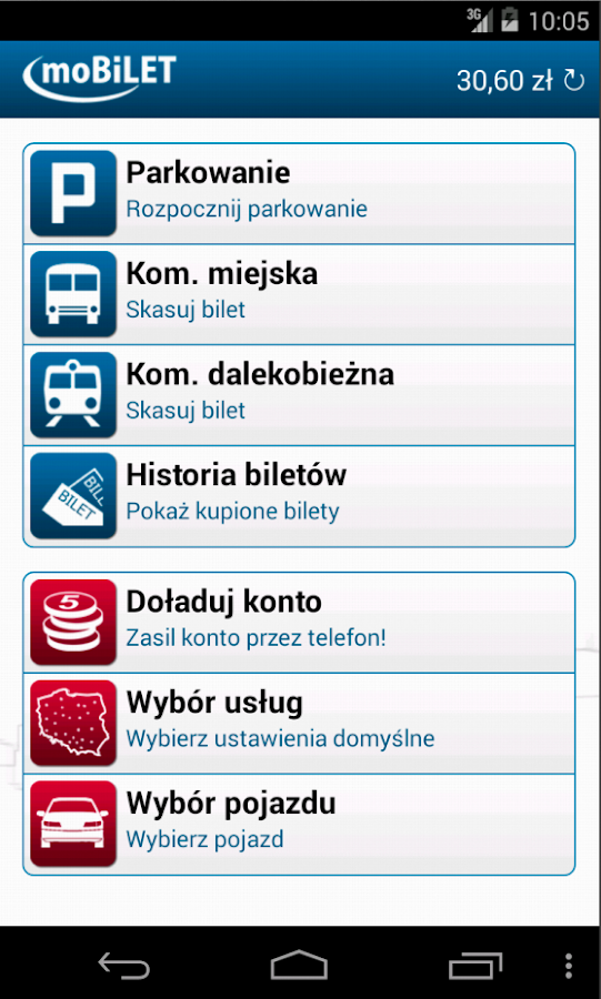 moBILET – Aplikacje Android w Google Play