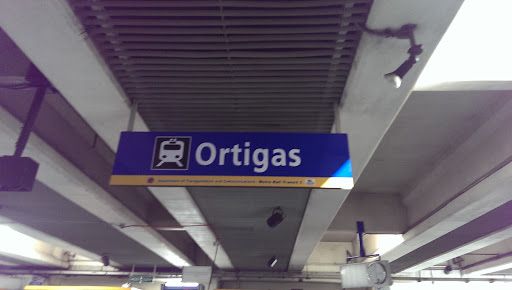 Yellow Line MRT Ortigas Station Portal in Pasig Metro Manila ...