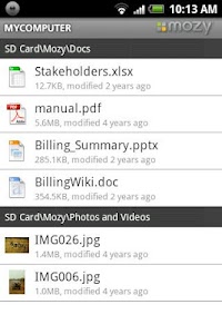 Mozy Latest Version APK for Android | Android Productivity Apps