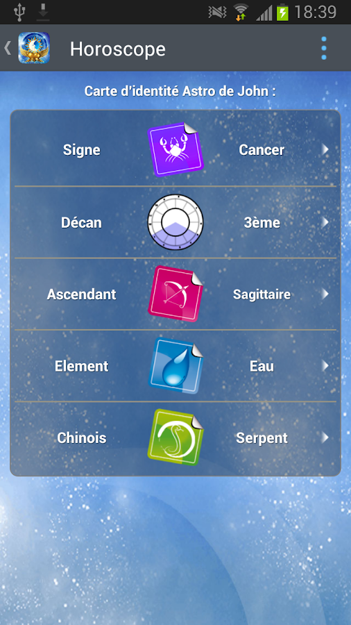 Horoscope – Applications Android sur Google Play