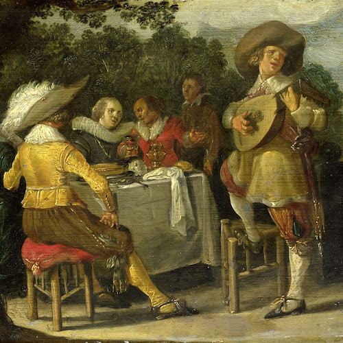 An Outdoor Party, Dirck Hals (attributed to), c. 1620 - c. 1630 ...