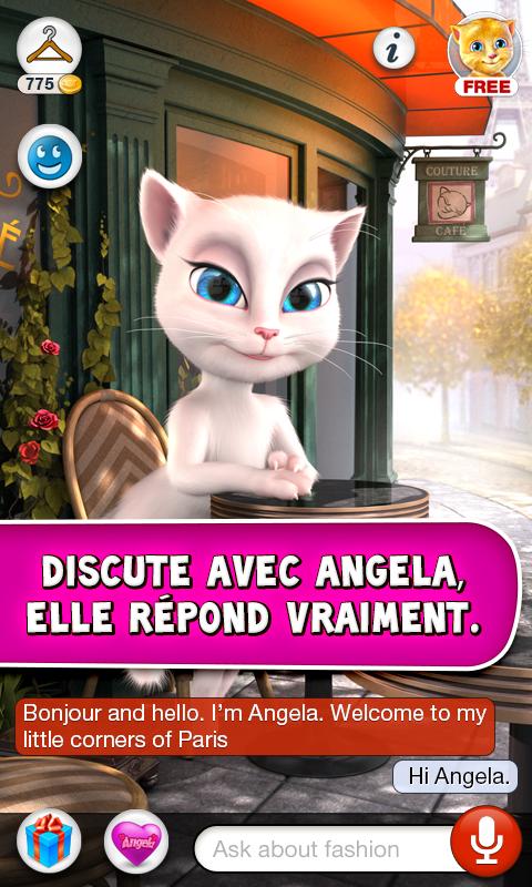 Talking Angela – Applications Android sur Google Play