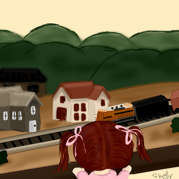 My First Memory: Watching An Electric Train » drawings » SketchPort